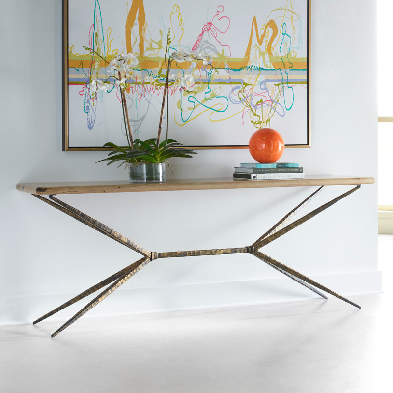 Altair Console Table WO – ST2 bench made in America